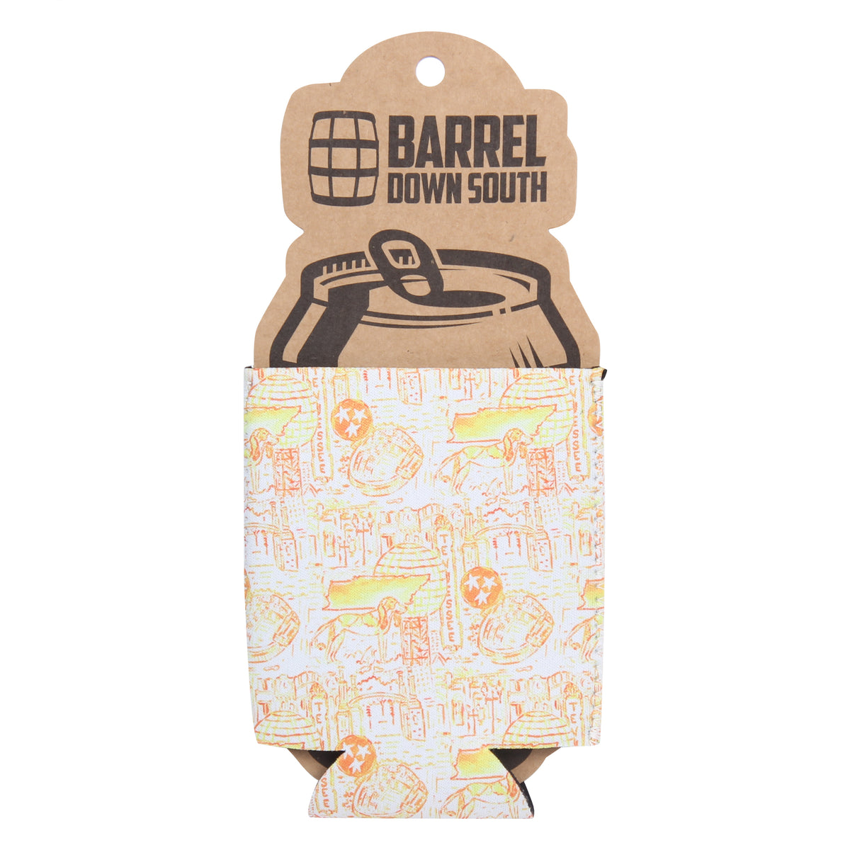 Tennessee Orange Pattern Can Cooler – Barrel Down South