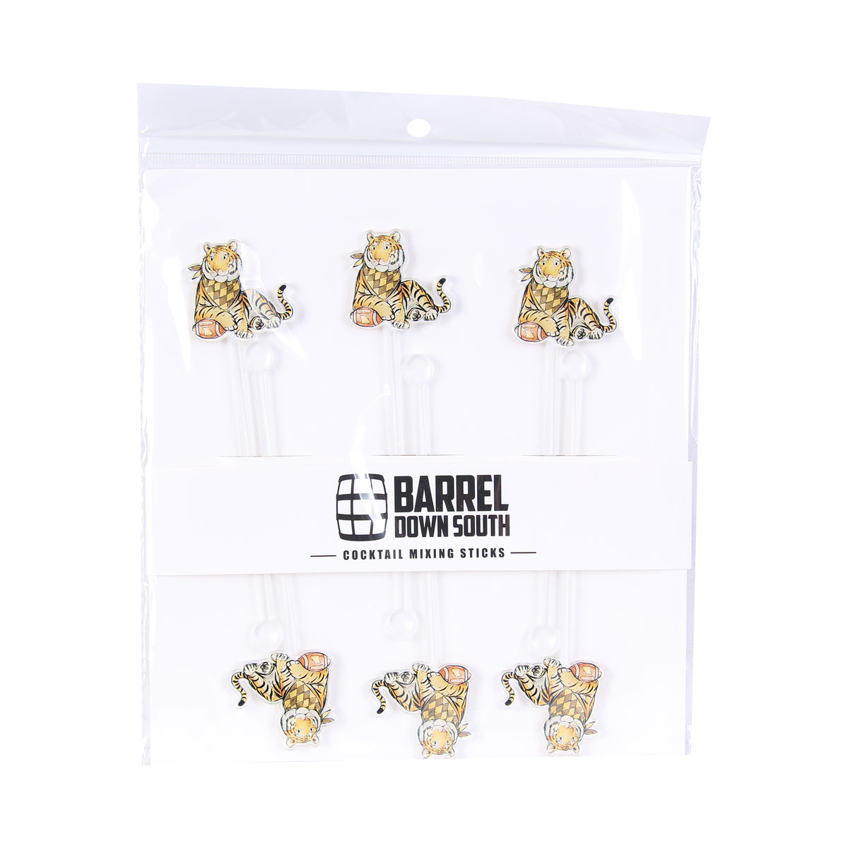 Gold and Black Tiger Cocktail Stirrers – Barrel Down South