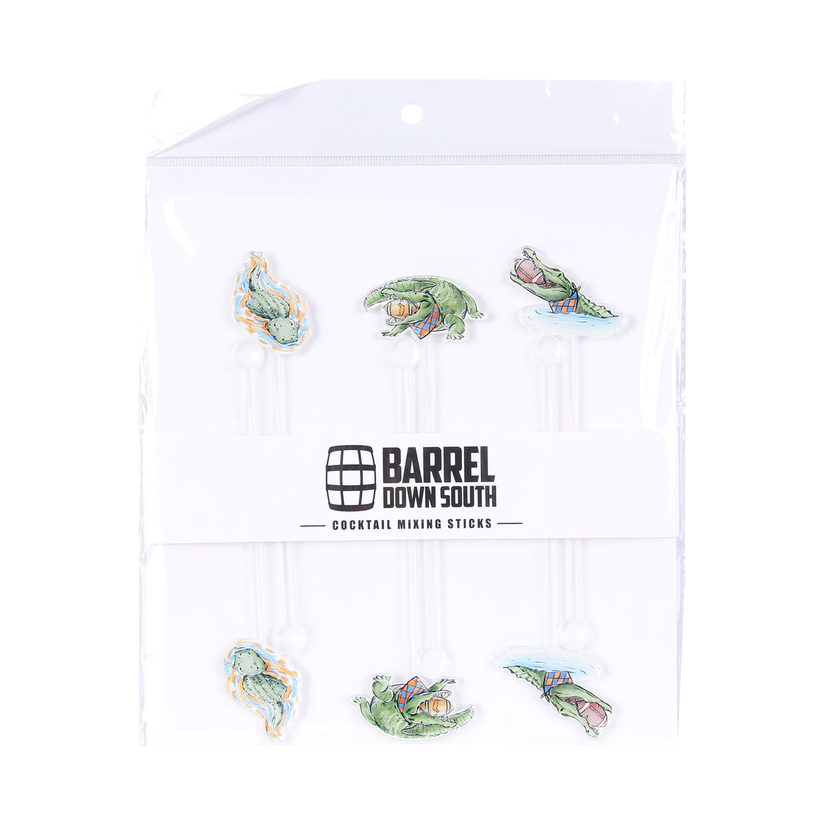 Alligators Cocktail Stirrers – Barrel Down South