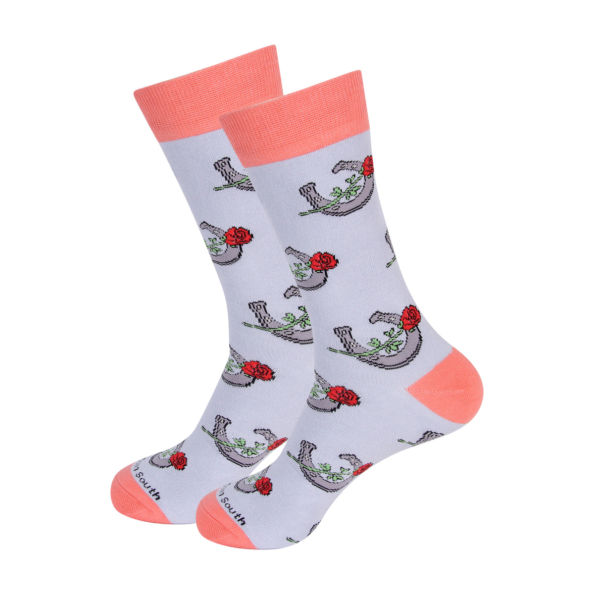 Horseshoe and Rose Socks – Barrel Down South