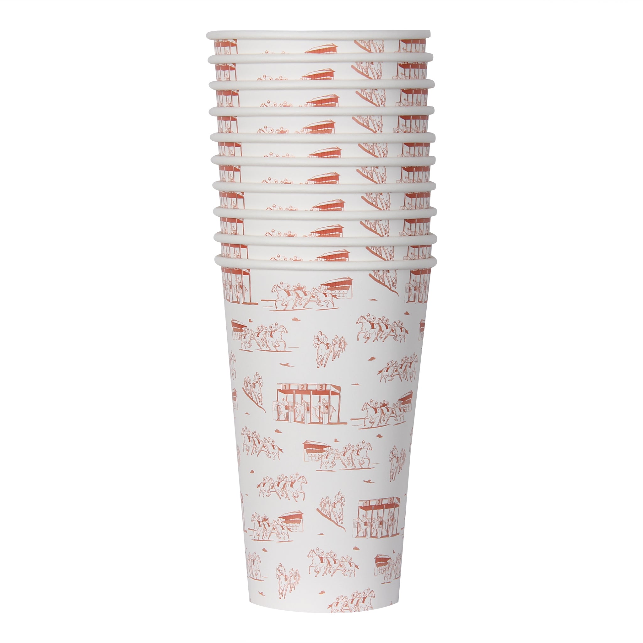Peach Derby Icons Paper Cups – Barrel Down South