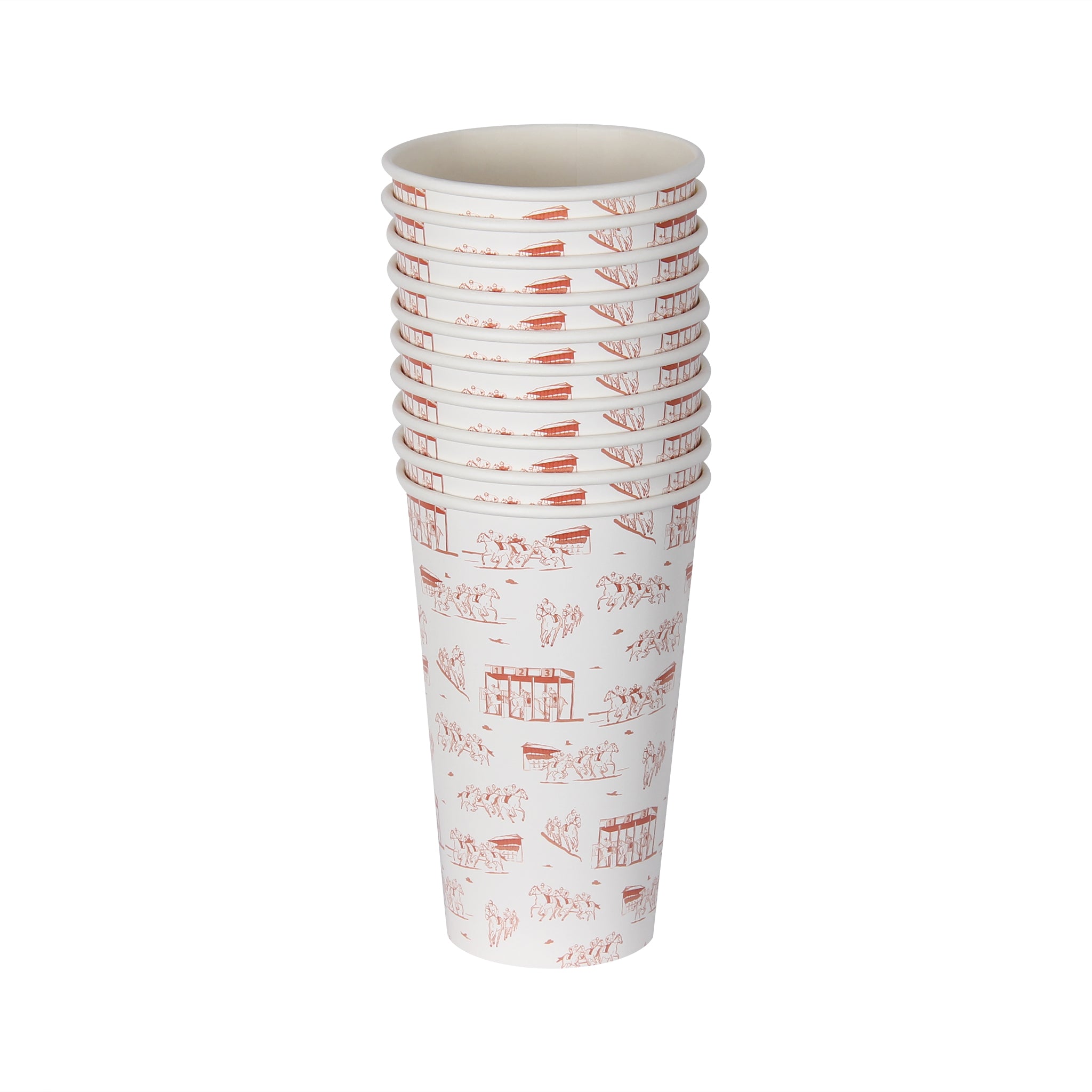 Peach Derby Icons Paper Cups – Barrel Down South