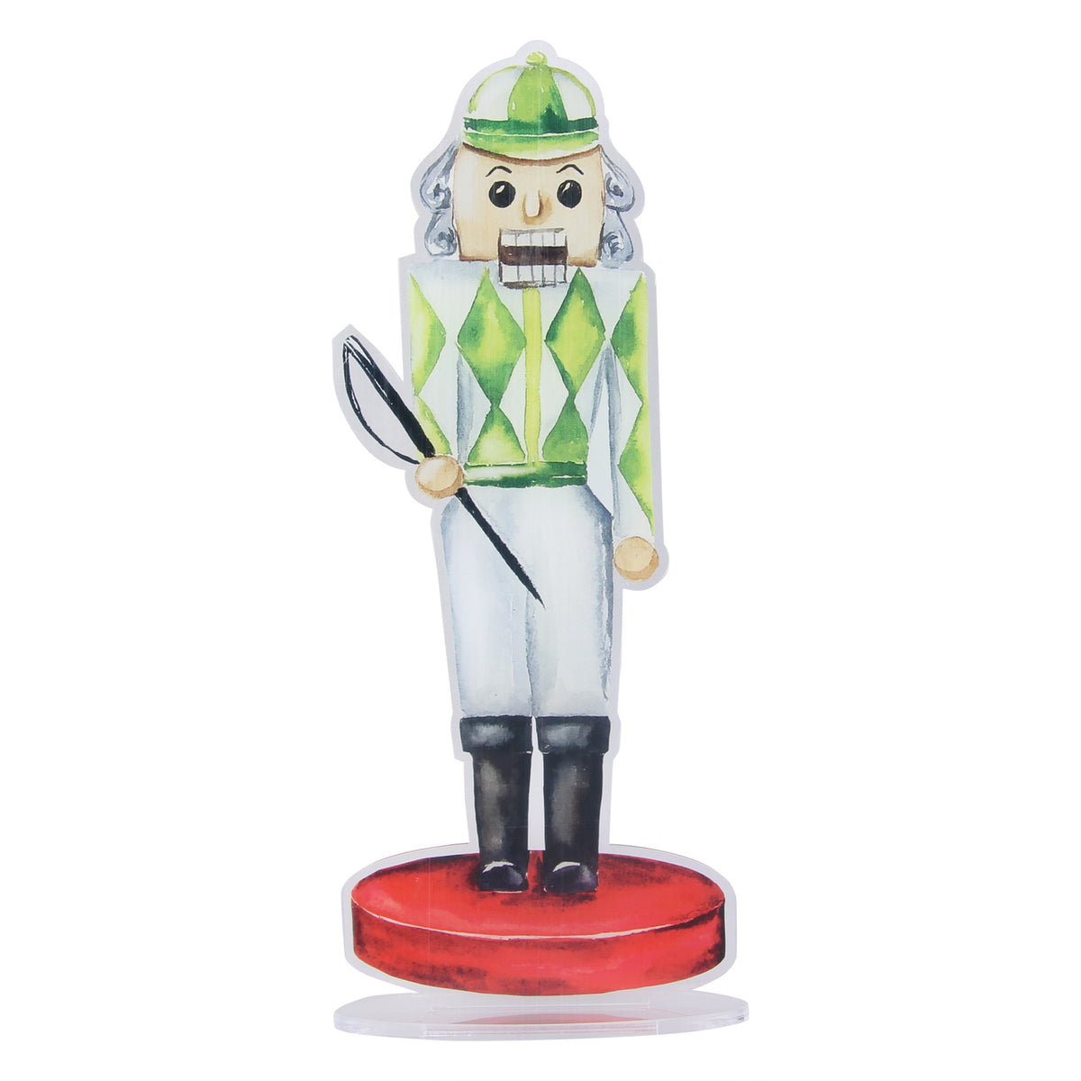 Jockey Nutcracker Christmas Acrylic Standee – Barrel Down South