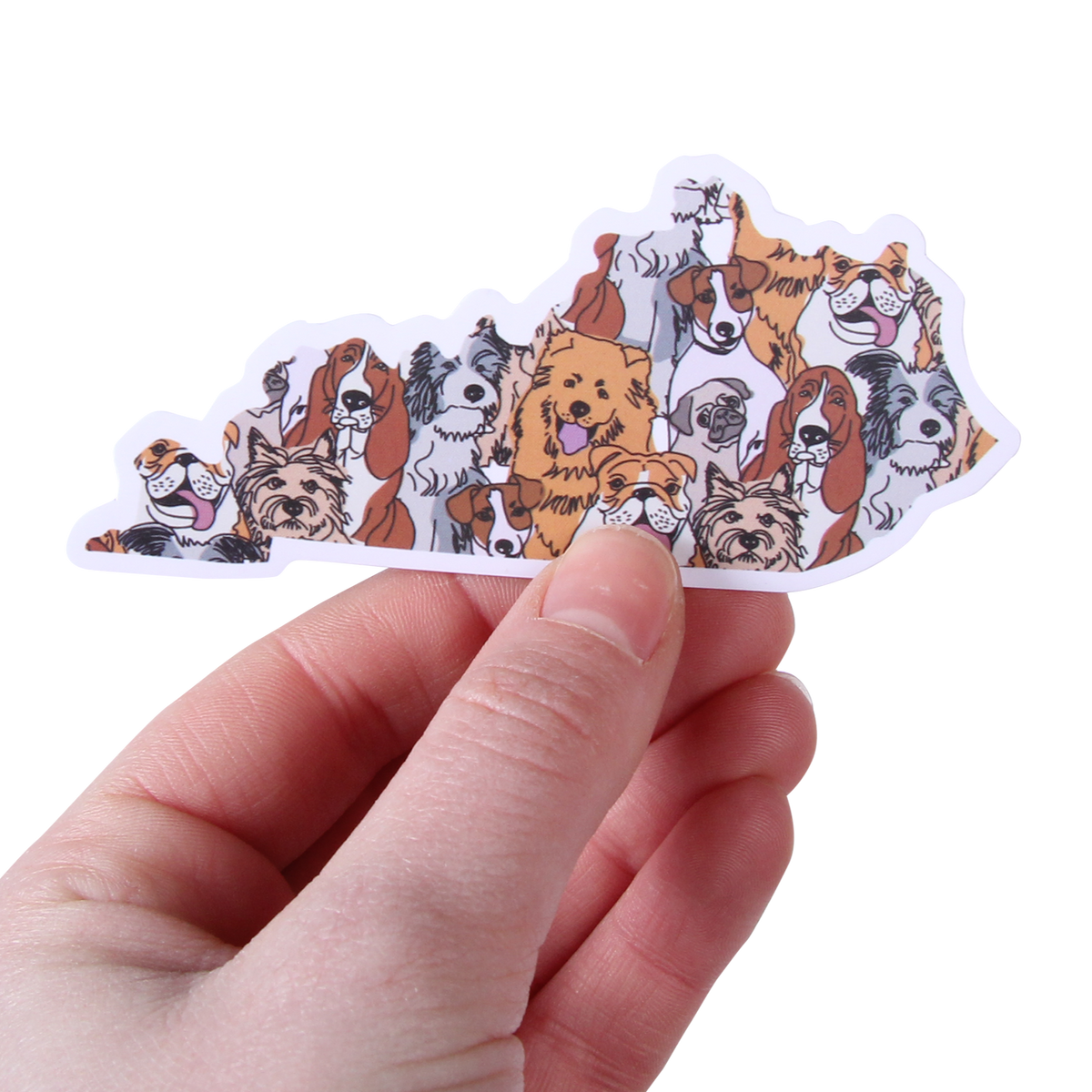 Kentucky Dog Pattern Sticker – Barrel Down South