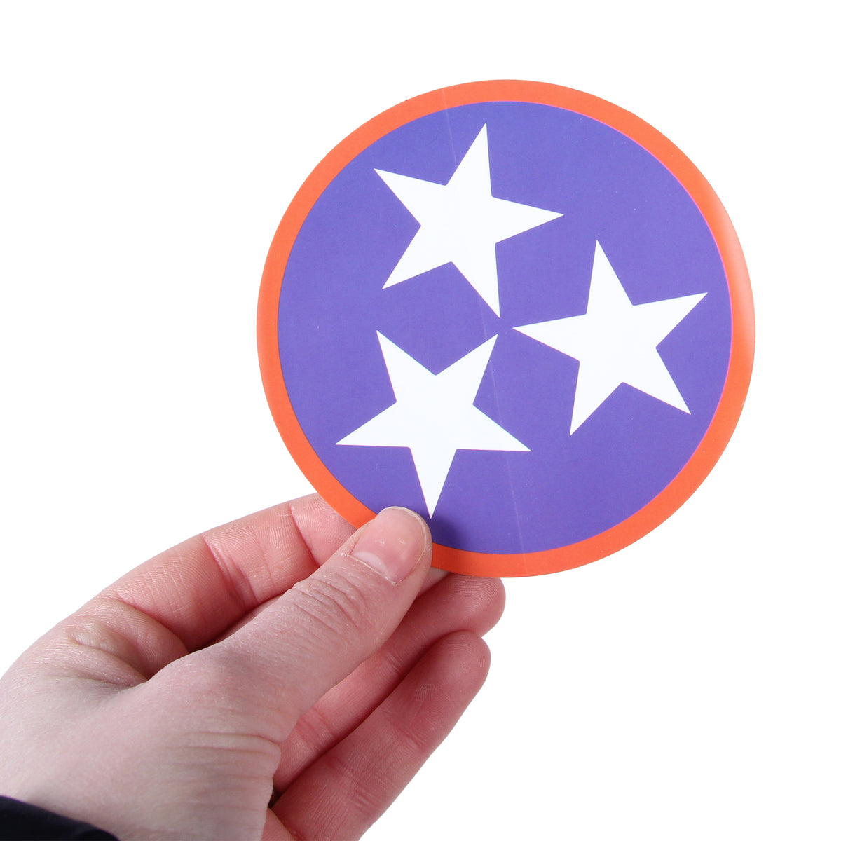 Blue and Red Tri Star Sticker – Barrel Down South