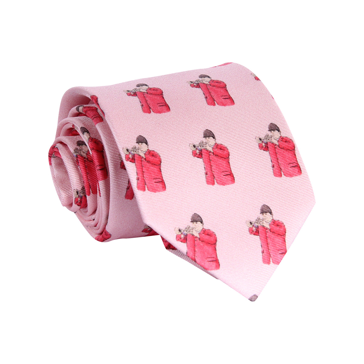 Call To The Post Bugler Horse Racing Necktie – Barrel Down South