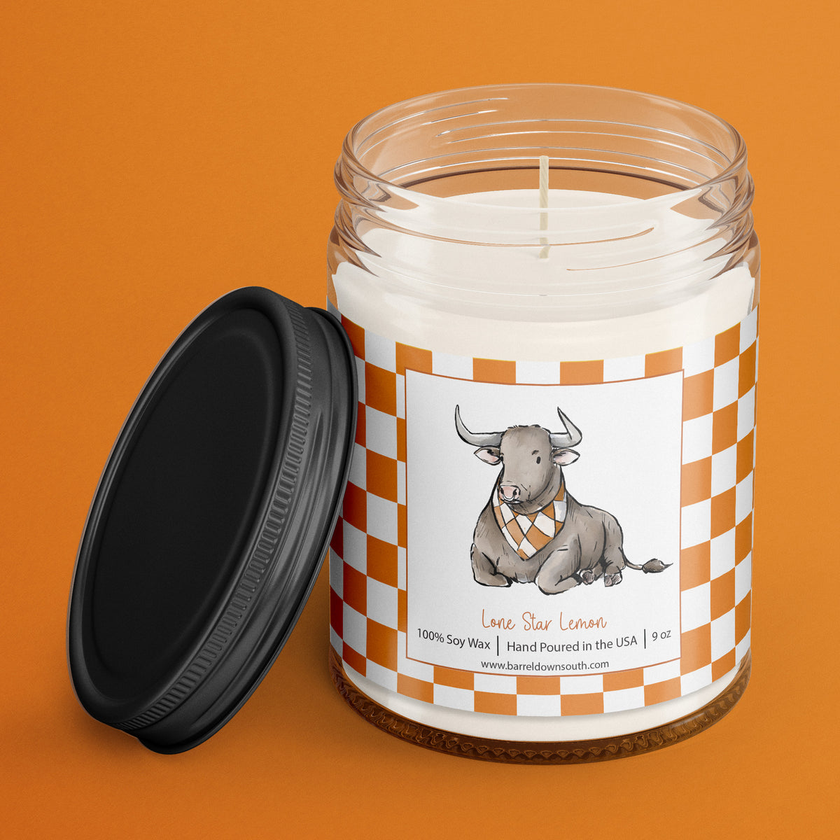 Lone Star Lemon Candle – Barrel Down South