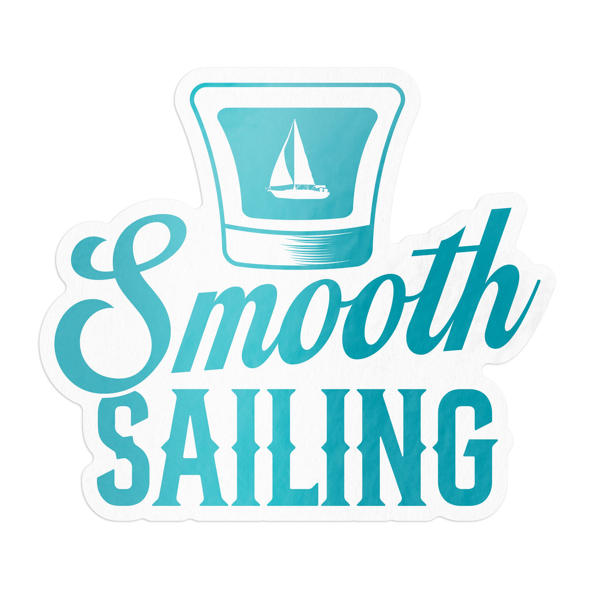 Smooth Sailing Sticker – Barrel Down South