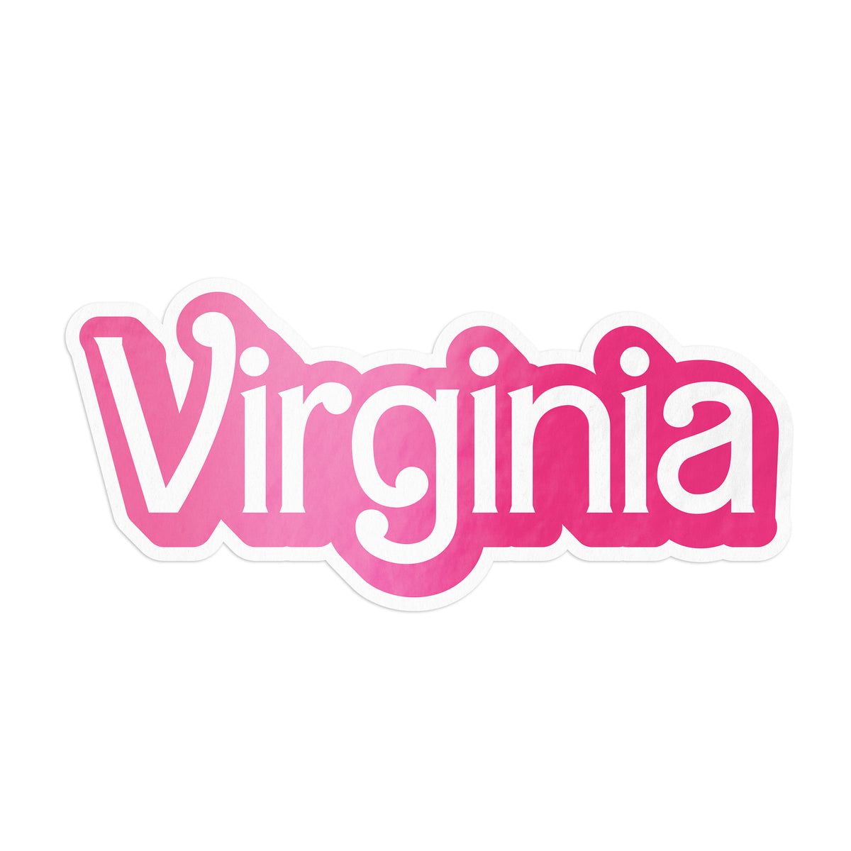 Virginia Babe Sticker – Barrel Down South