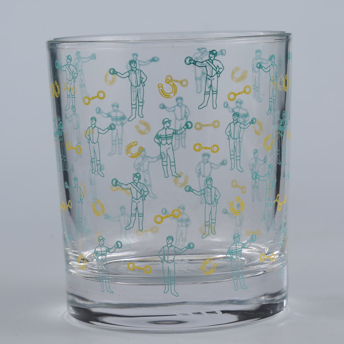 Mint Jockeys and Horseshoes Rocks Glass – Barrel Down South