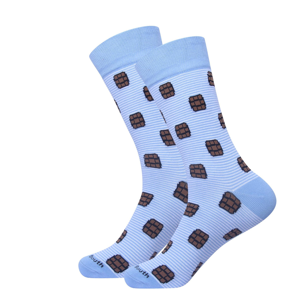 Light Blue Stripe Bourbon Barrel Socks – Barrel Down South