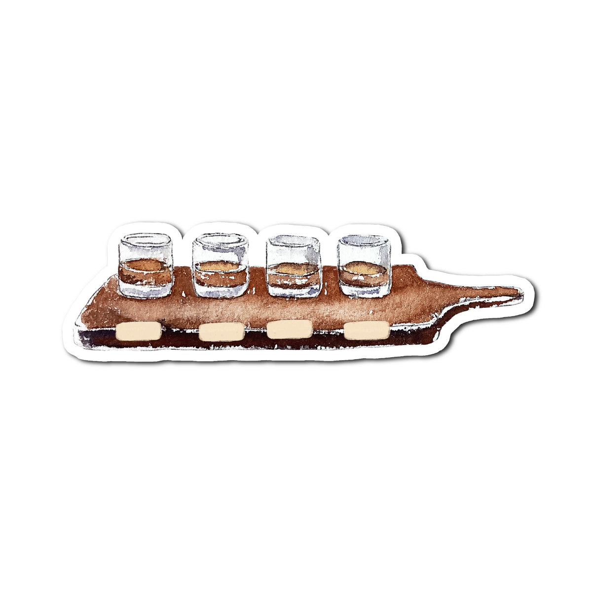 Bourbon Flight Sticker – Barrel Down South